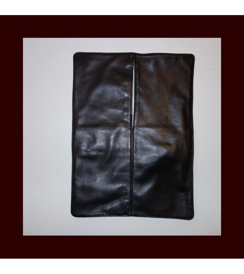Double Bougette en cuir