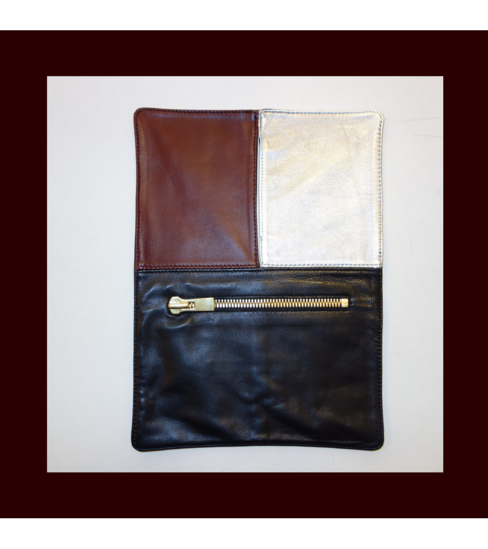 Double Bougette en cuir